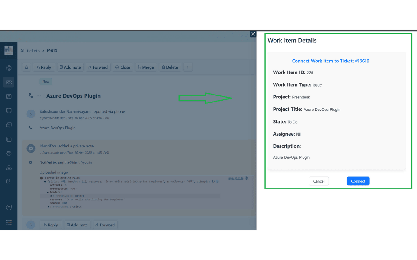 Freshworks Azure DevOps Plugin Integration | Freshworks Marketplace